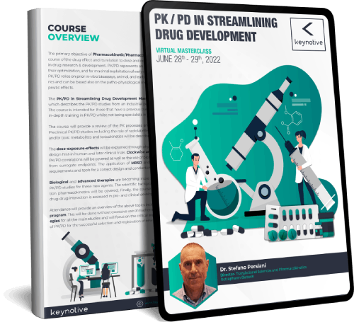PK/PD in Streamlining Drug Development Masterclass - Keynotive